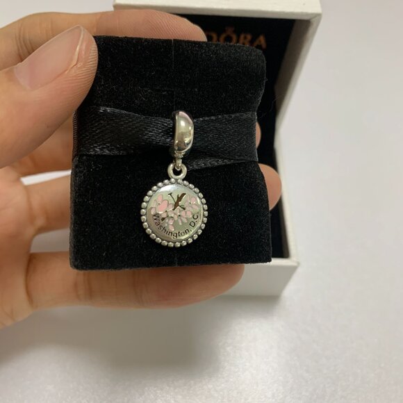 Pandora | Jewelry | Pandora Washington Dc Cherry Blossom Charm | Poshmark